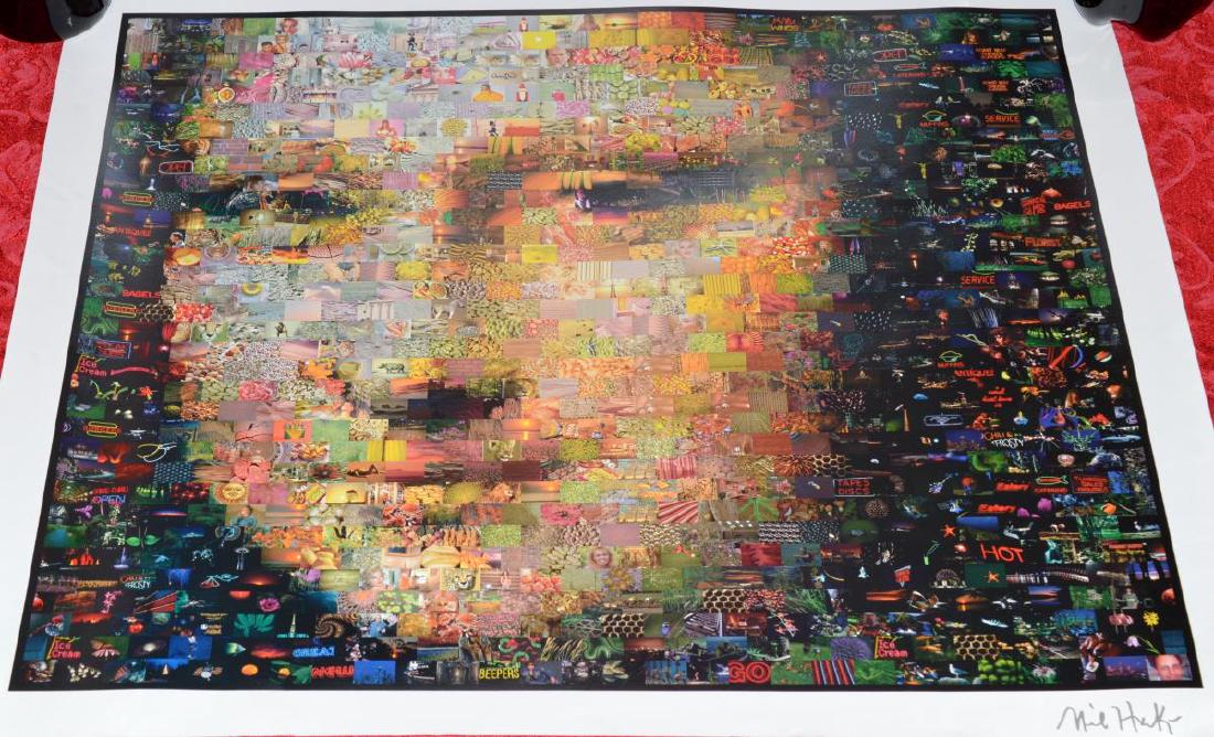 2005 Seriolithograph "mona Lisa" By Neil J. Farkas