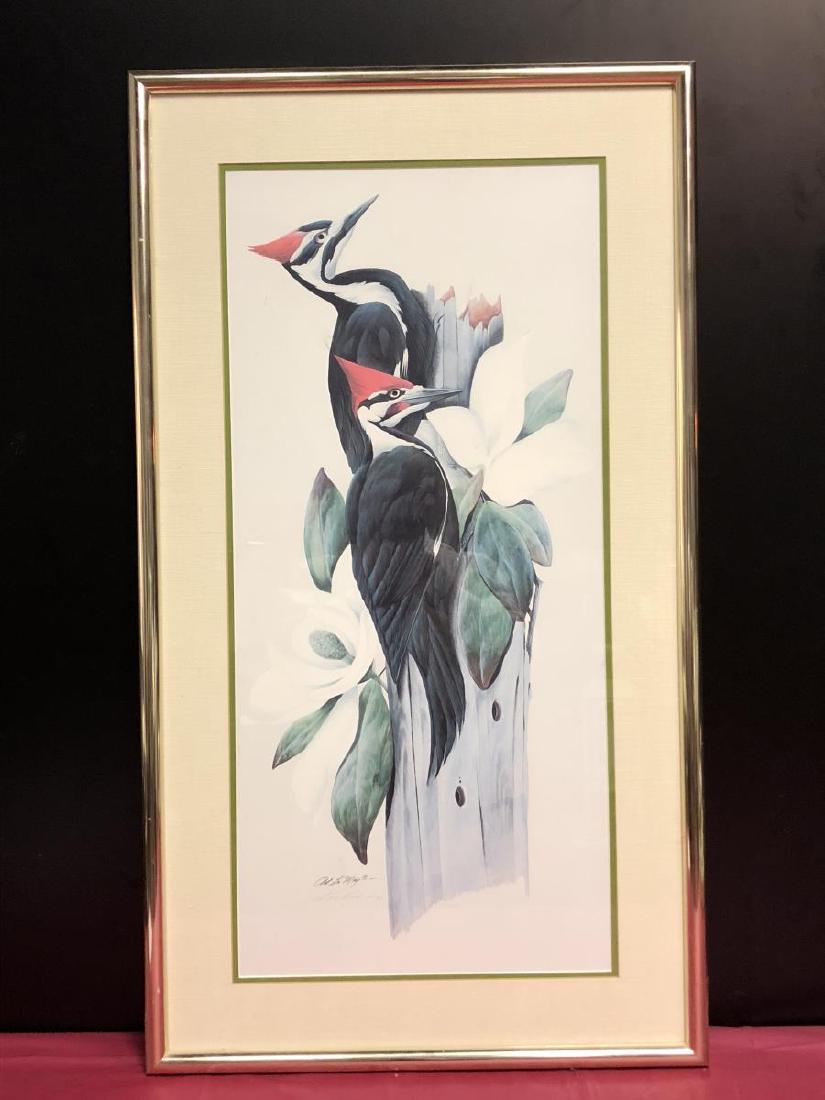 Woodpeckers by Art LaMay Signed Numbered Print