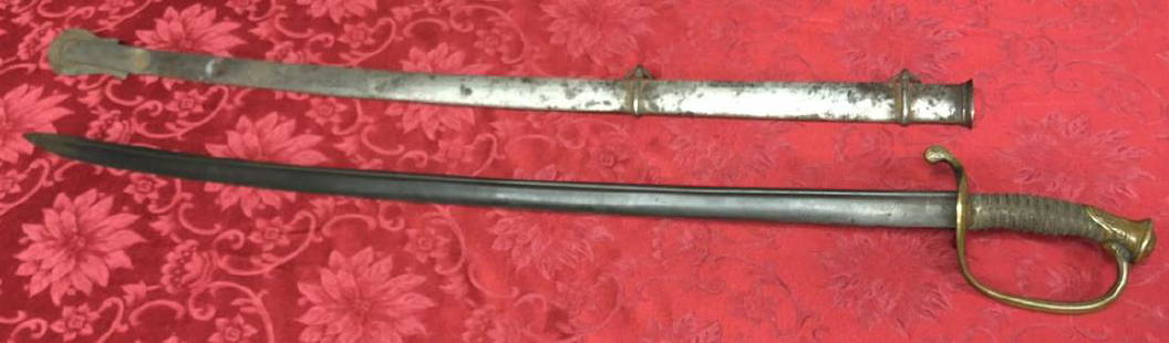A Model 1850 American Civil War Foot Officer's Sword