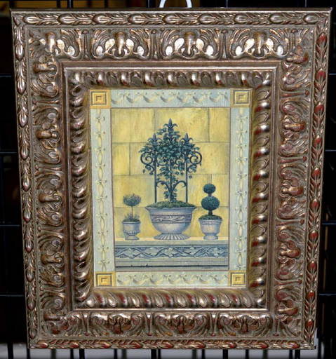 Framed J Wiens Topiary Potted Plant Print - Mar 02, 2019 | Gulfcoast ...