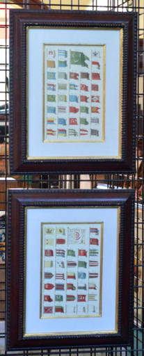 Pair of Trowbridge Wood Frames with Flag Prints - Mar 30, 2019 ...