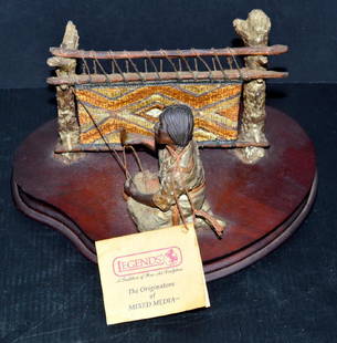 C.a. Pardell Limited Pewter Sculpture, Arabians