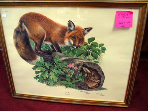 Richard Timm Wildlife Prints, Signed