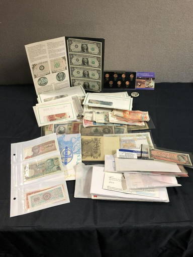 Starter Collection Of World Foreign Paper Currency