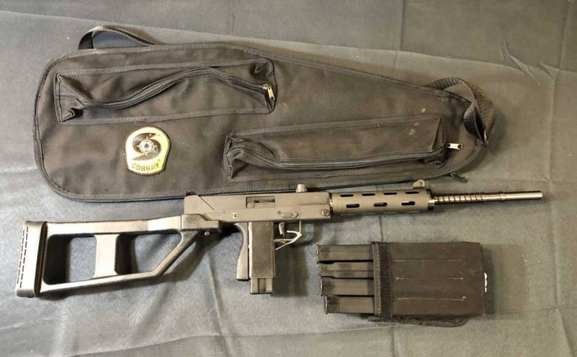 Cobray Cm 11 9mm Semi Auto Carbine Rifle W 5 Mags