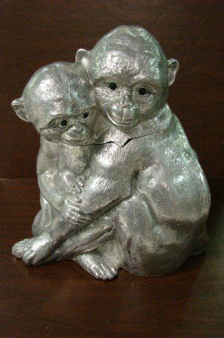 Arthur Court Large Monkey Container