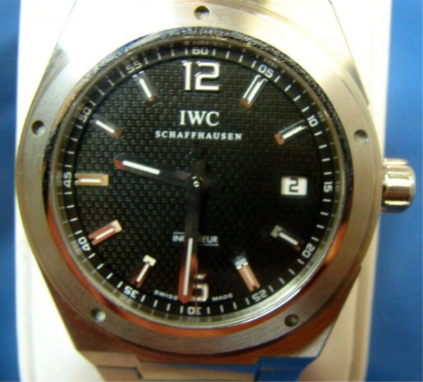 203: Man's IWC Engineer watch stainless
