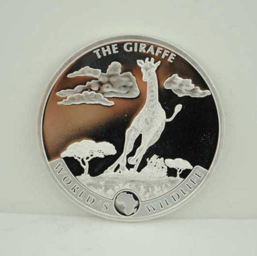 2019 "The Giraffe" World Wildlife 1oz Silver Coin - Nov 27, 2021 ...