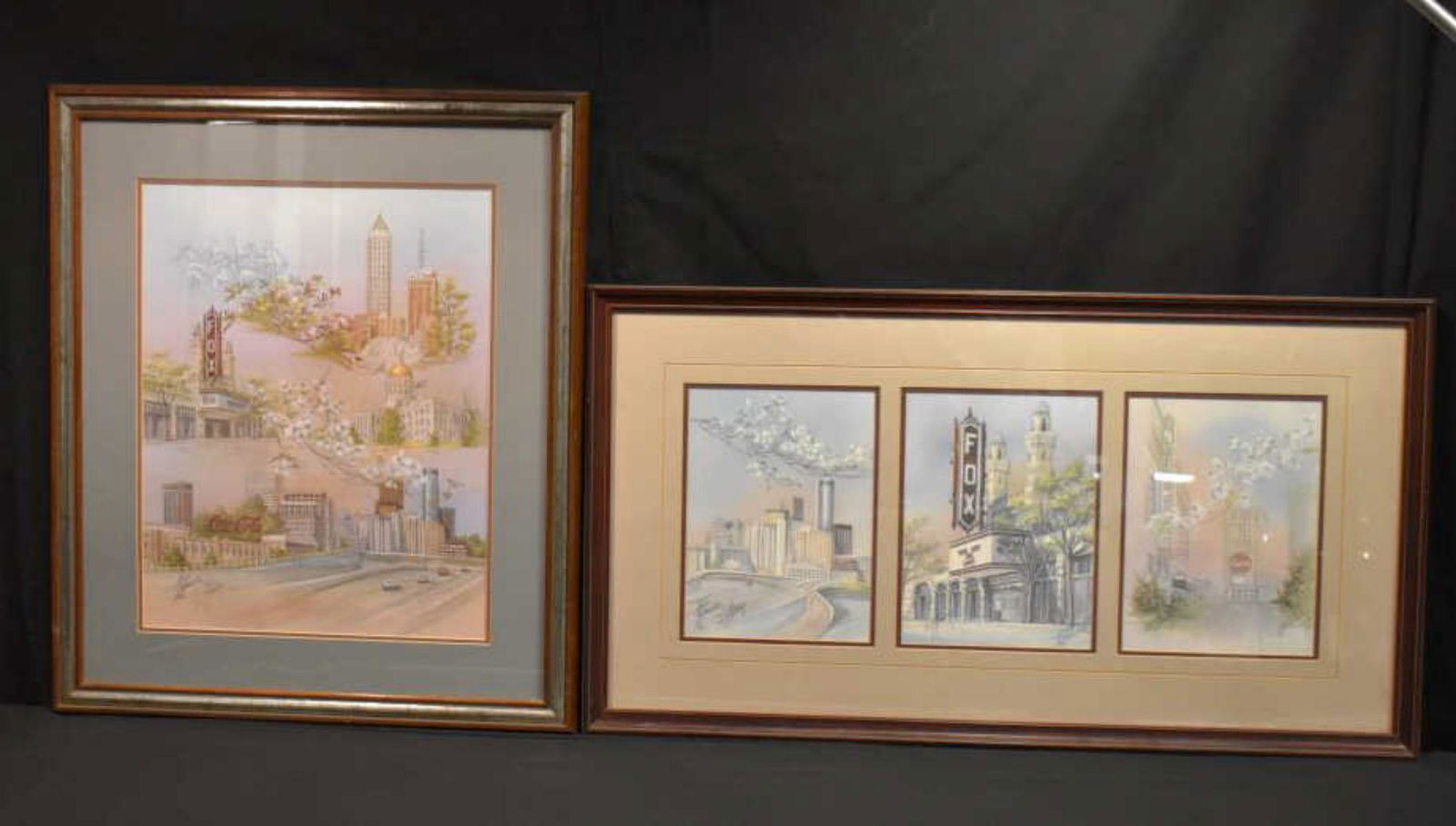 Two Prints By Anni Moller