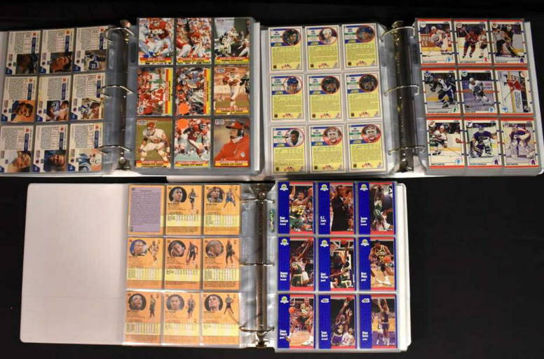 Group Of Assorted Sports Playing Cards