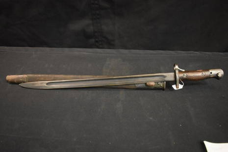 British Enfield Bayonet & Scabbard Australian