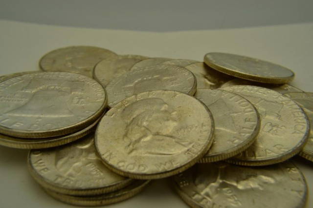 20 Pcs Roll 1955 50c Franklin Half Dol. Ori. Bu