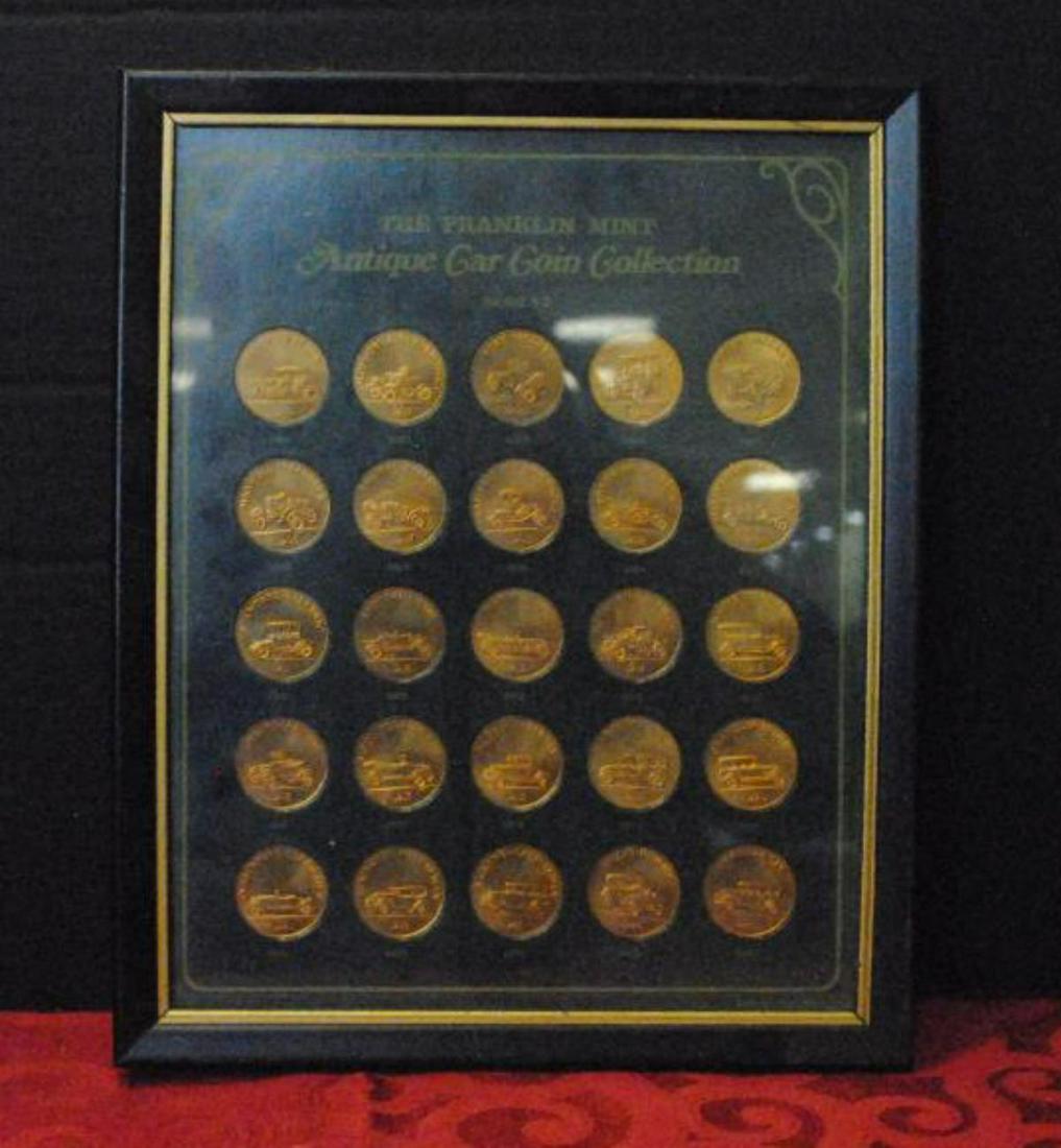 Franklin Mint Antique Car Coin Collection Series 2