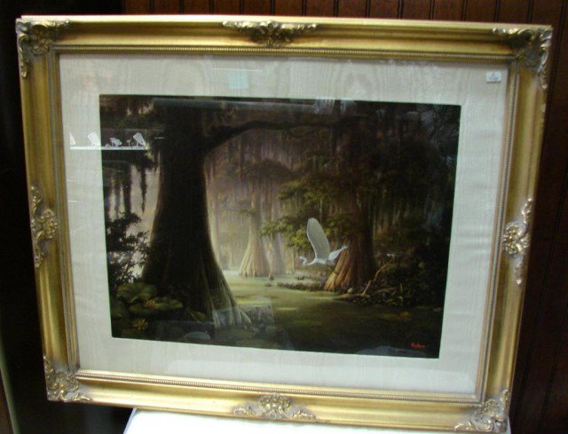 Framed Dalhart Windberg Print "Enchanted Domain" - Dec 18, 2011 ...