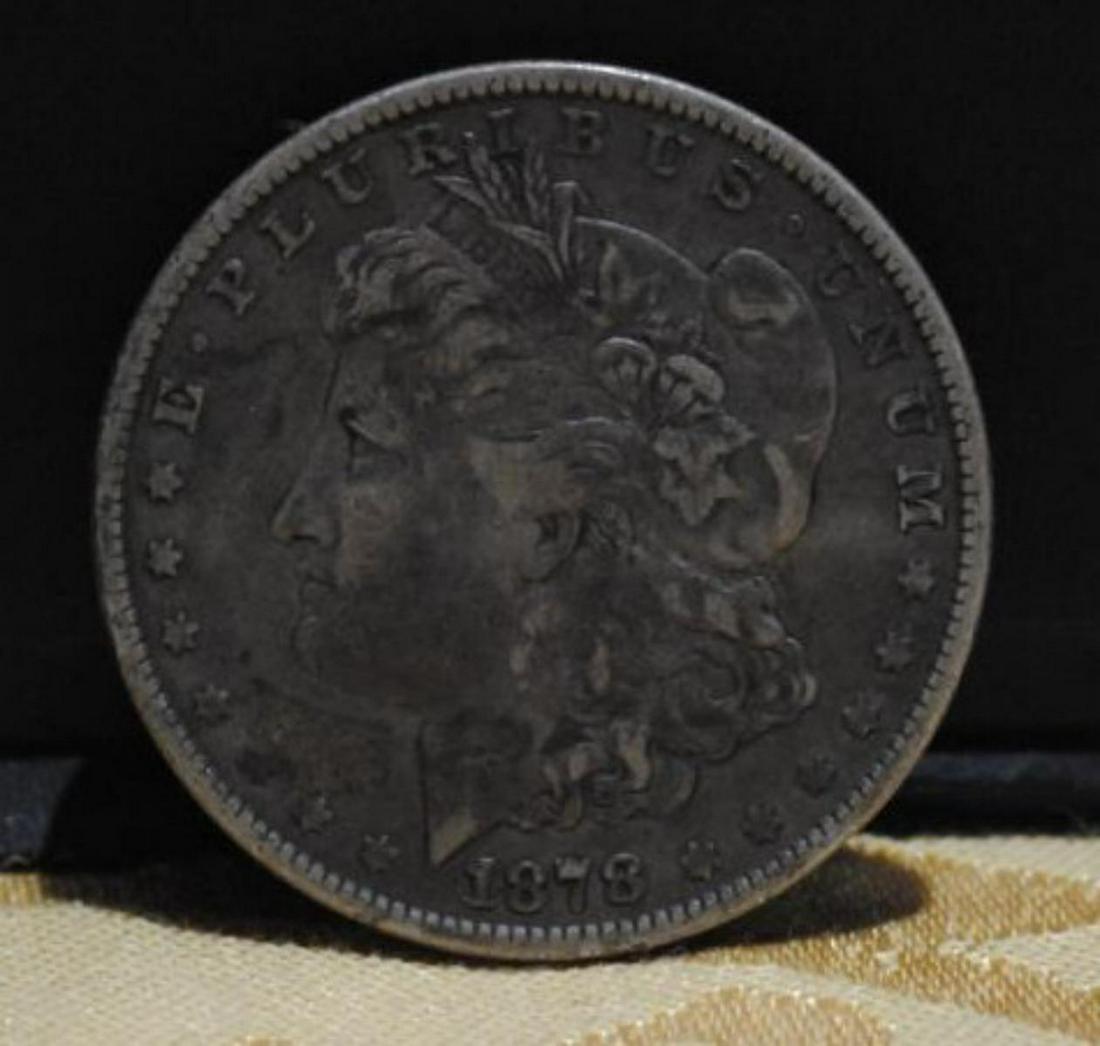 1878 7tf Rev. Of '79 Morgan Dollar Vf