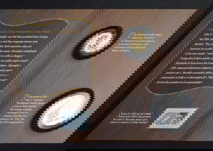 2015 Jfk Coin & Chronicle Set
