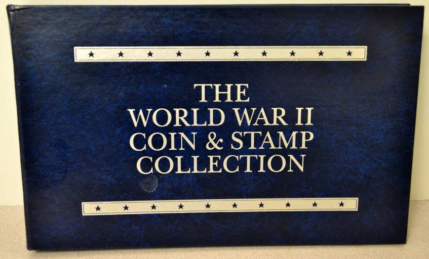 The World War Ii Coin & Stamp Collection In Album