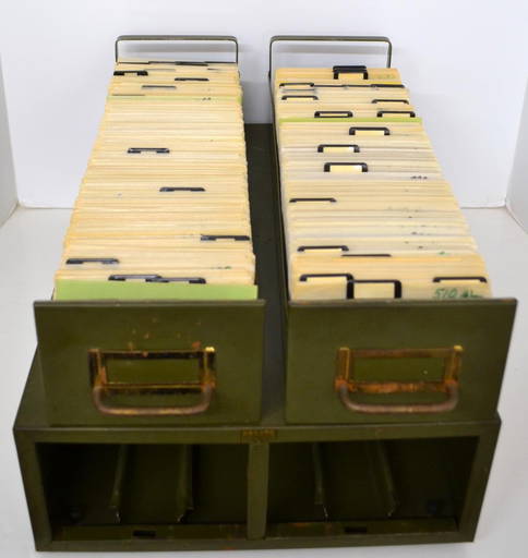 Filing Cabinet Full W/mint Us Stamps & Plate Block