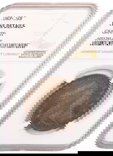 Ngc Fine Details 1806 No Stem Half Dollar