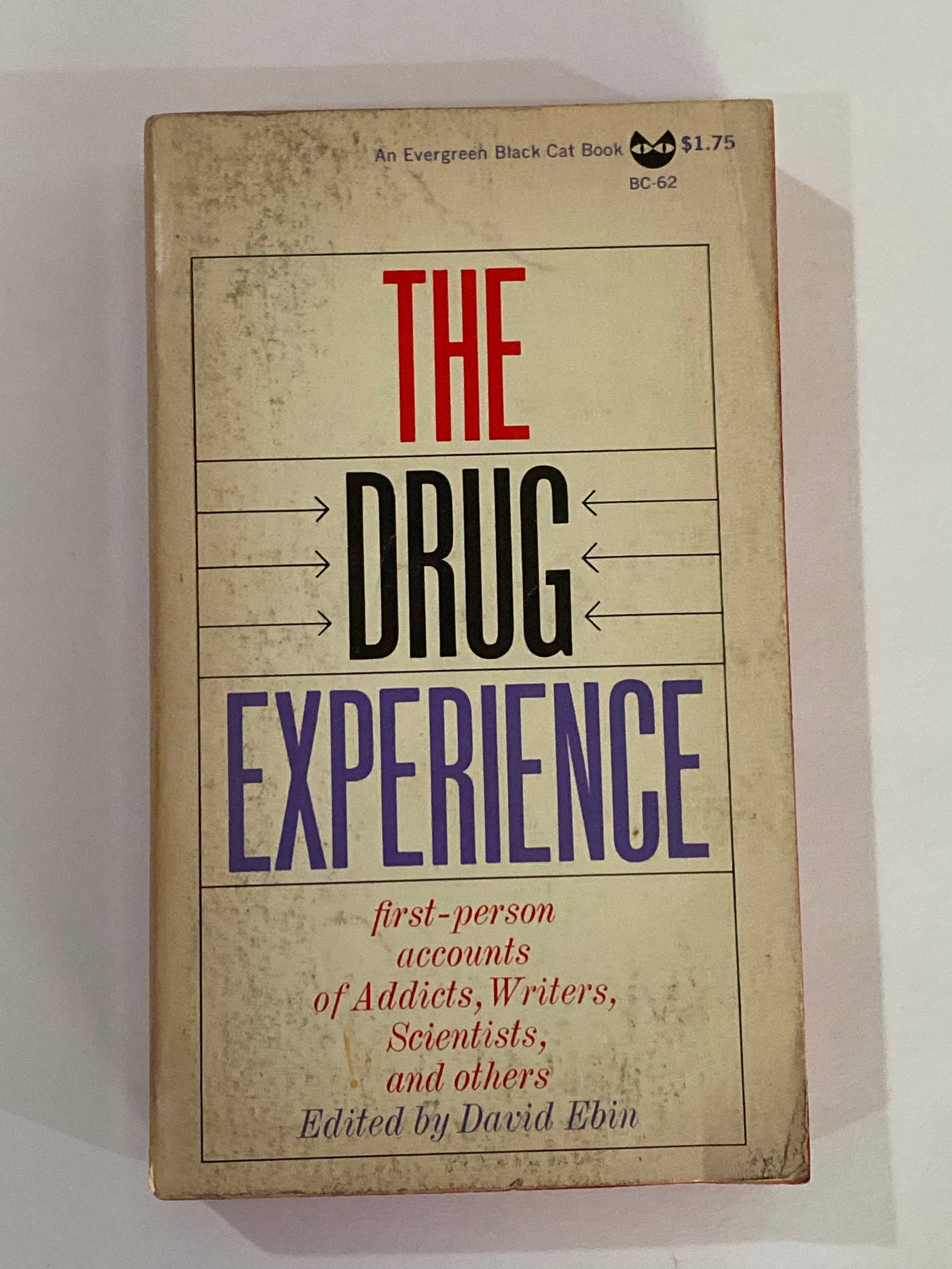 The Drug Experience By David Ebin Auction