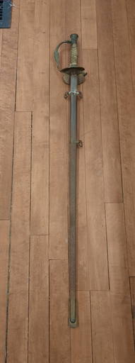 Antique Civil War Sword Model 1860 Shannon Miller New York Engraved Blade
