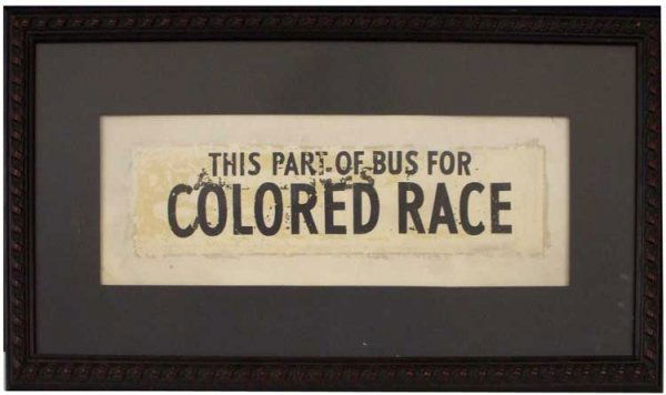 039: An Extraordinary Authentic Segregation Sign - Apr 10, 2008 ...