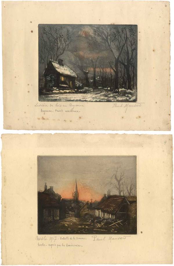 764: Six Signed Etchings