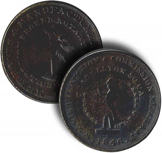 Ww Wilbur Slave Auction Token
