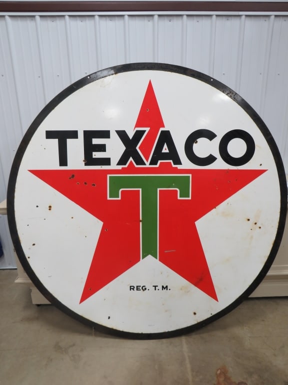 1955 Texaco Sign Auction