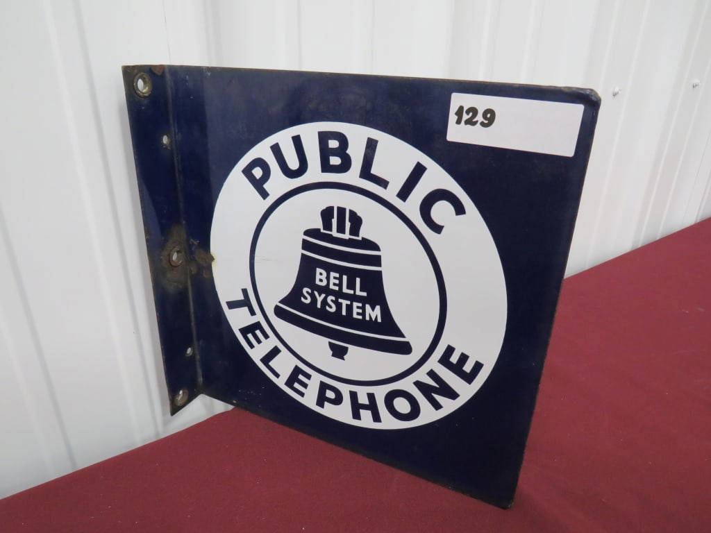 Bell System Flanged Sign Auction