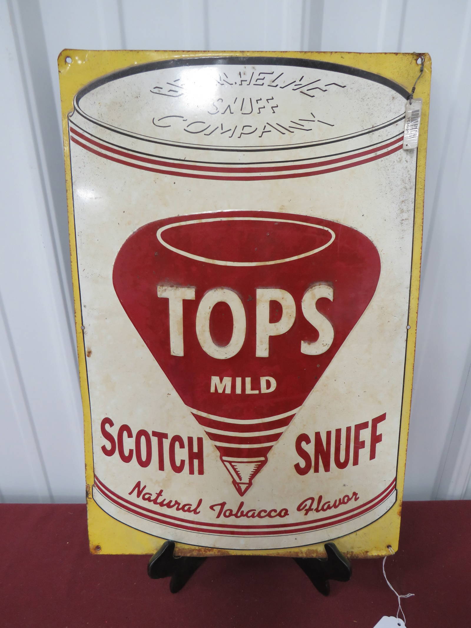 Metal Tops Scotch Snuff Auction