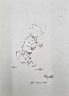 Keith Haring Letter And Drawing Mother Certified 1987 No Reserve Auction