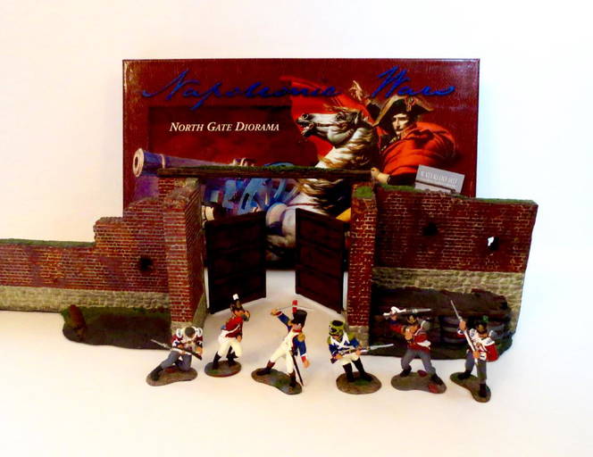Britains Napoleonic Wars North Gate Diorama