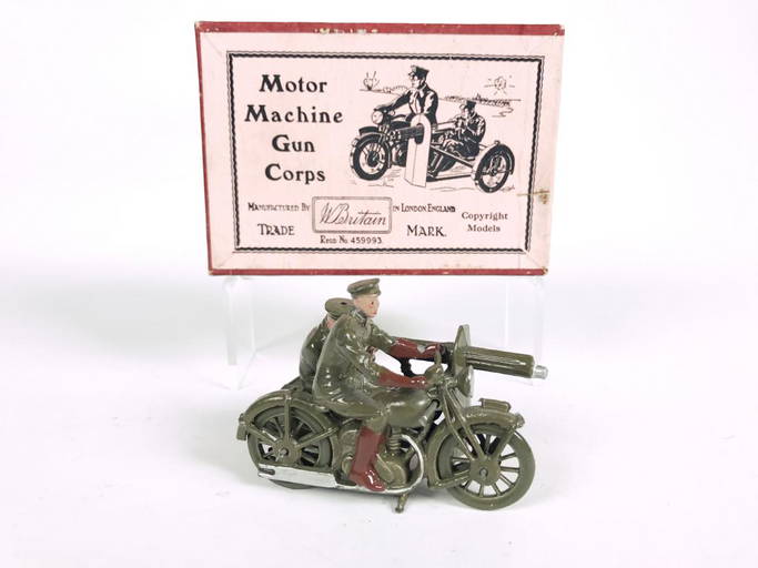 Britains Set #1793 Motor Machine Gun Corps