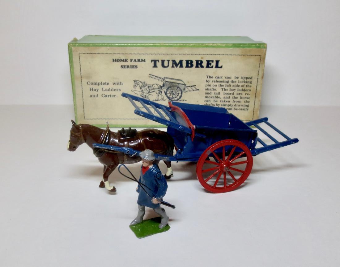 Britains #4F Tumbrel Cart - Dec 02, 2017 | Old Toy Soldier Auctions USA ...