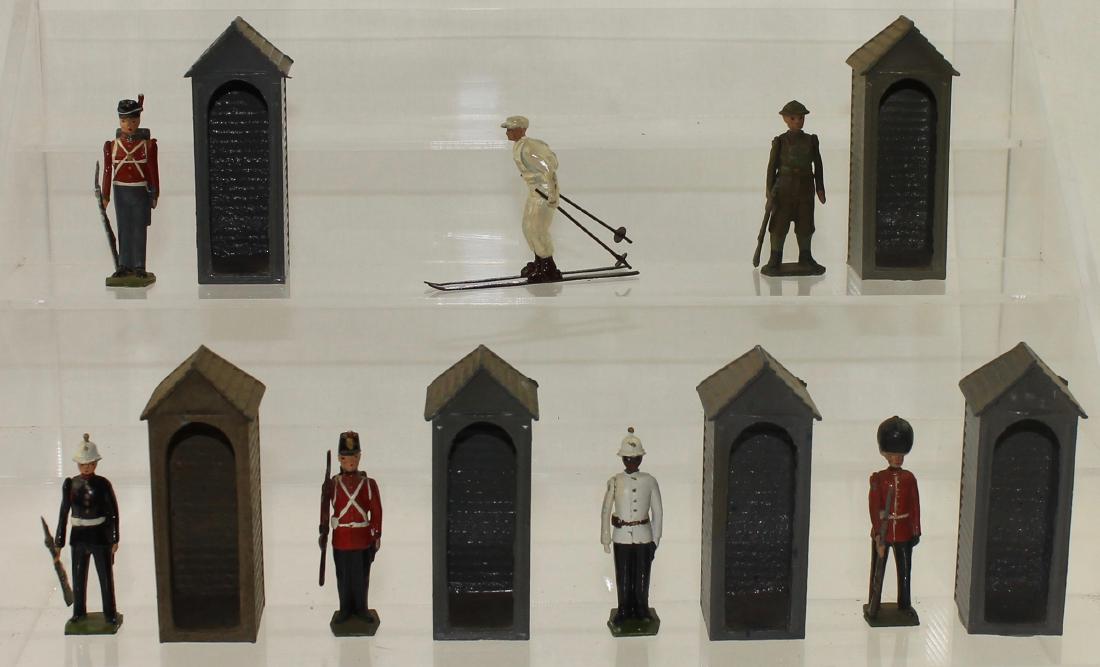 Britains Lead Lot Of Interesting Sentry Boxes