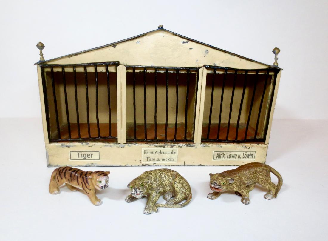 Heyde VERY RARE Zoo Lion and Tiger House