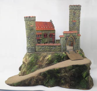 Large Elastolin Zoo Display.