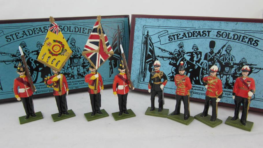 Steadfast Set #1 &19 Officers & Suffolk Colours.
