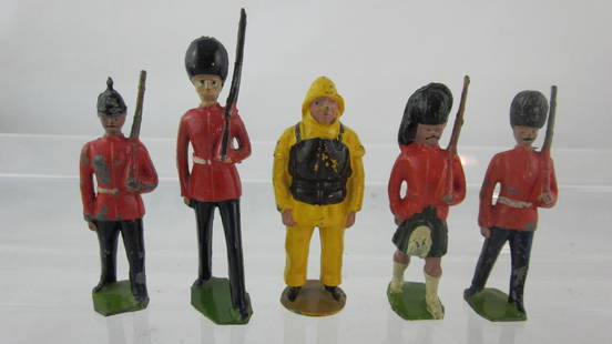 Britains Assorted Line Infantry Types