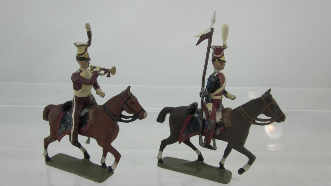Mignot French Vistula Lancer & Bugler, 1808.