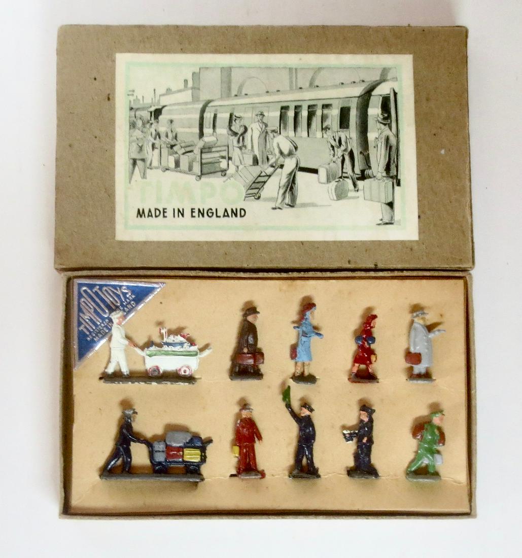 Timpo Railway Figures Boxed Set - Sep 08, 2019 | Old Toy Soldier ...
