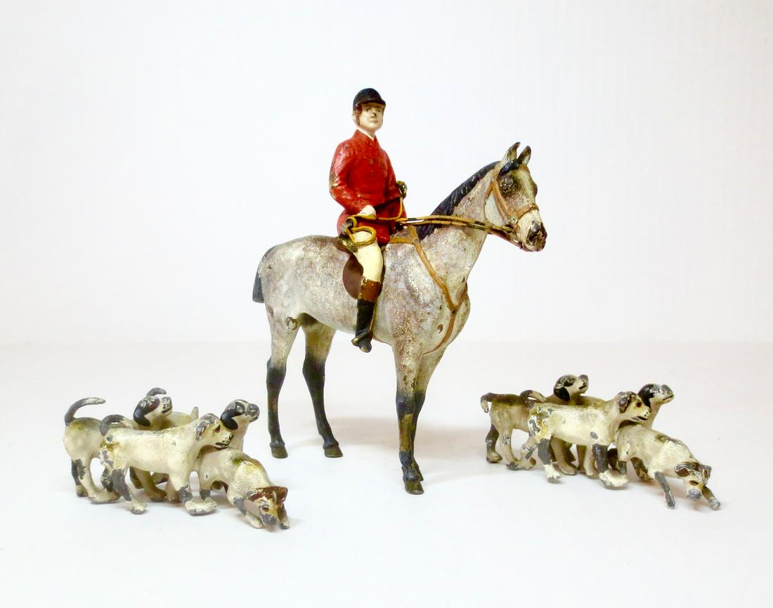 For Auction: RARE Vienna Bronze 5" tall Mounted Huntsman (#3538) on Sep ...