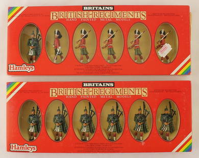 Britains Gordon Highlanders Marching