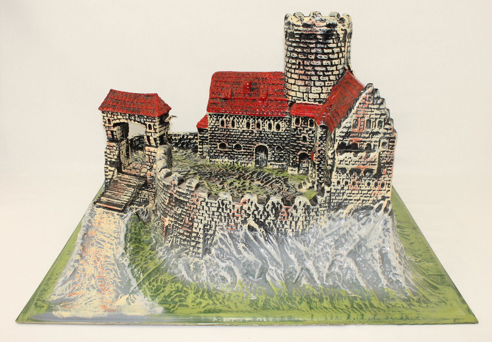 Elastolin Castle with Hand Crank Drawbridge - Oct 11, 2019 | Old Toy ...