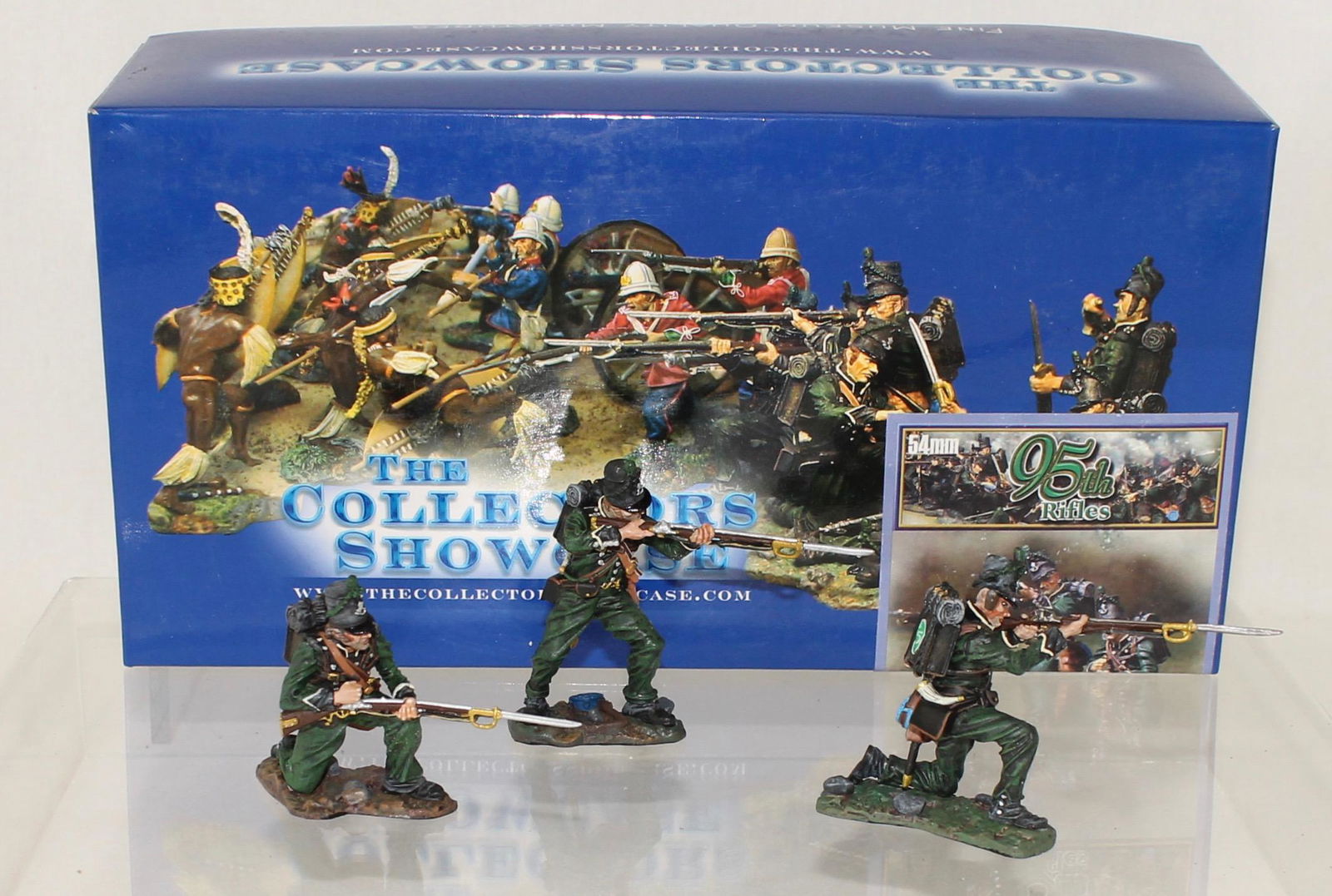 Collectors Showcase Waterloo 95th Rifles Firing