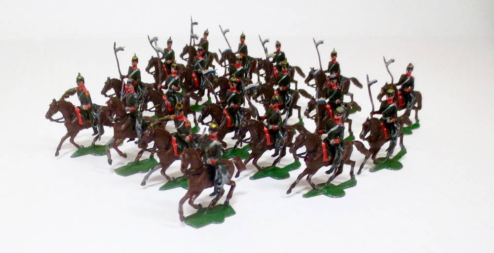 Mounted Regiment Of German Lancers