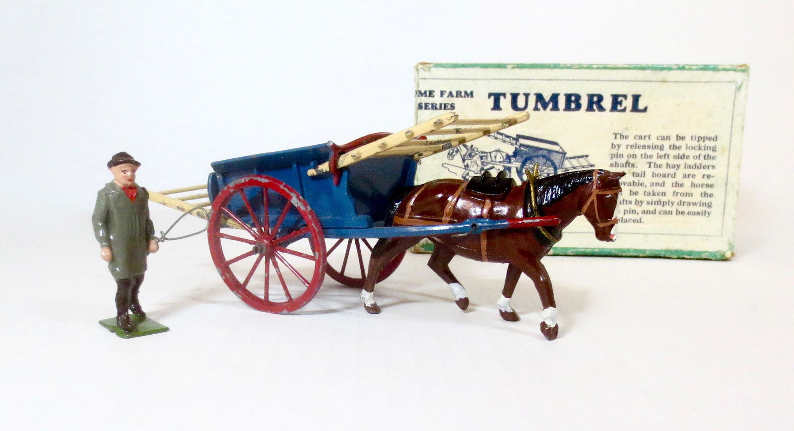 Britains #4F Tumbrel Cart - Mar 29, 2020 | Old Toy Soldier Auctions USA ...