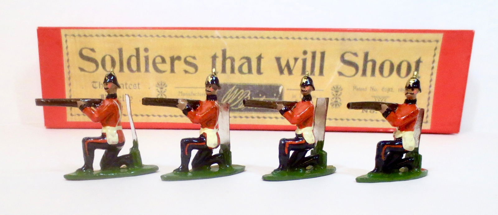 For Auction: Britains Reproduction #25 Soldiers that Shoot (#3179) on ...