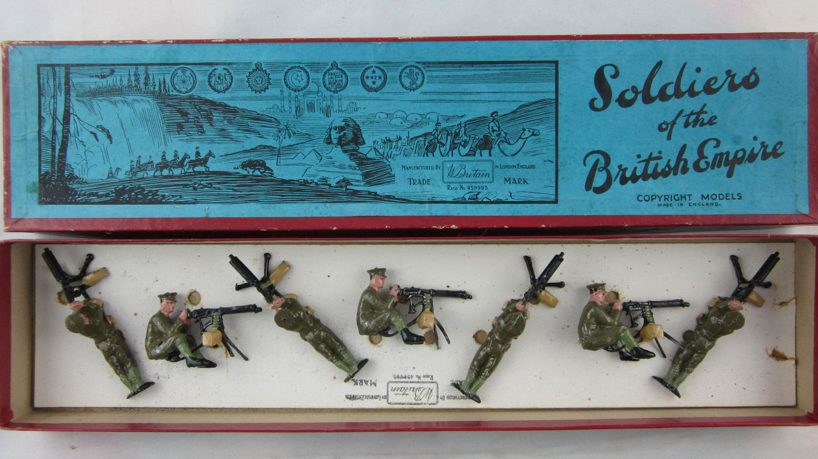Britains Set #1318 British Machine Gun Section. - Mar 28, 2020 | Old ...